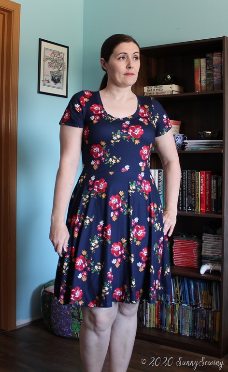 Miss Ruby Tuesday Dress– 1 Puddle Lane – SunnySewing by Kristin